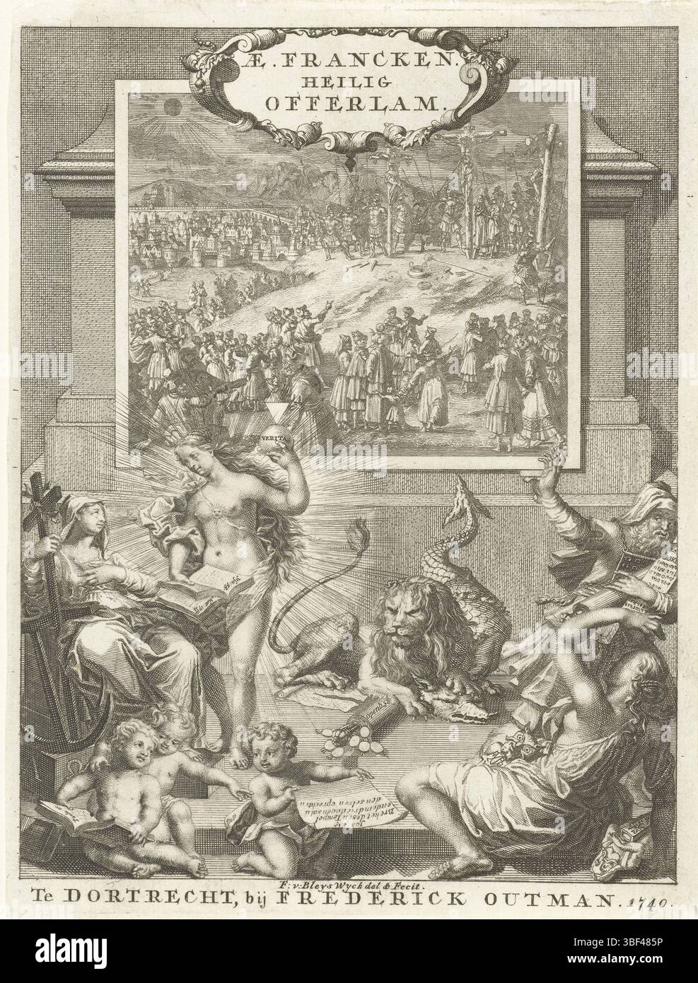 Crushes satan under hi-res stock photography and images - Alamy