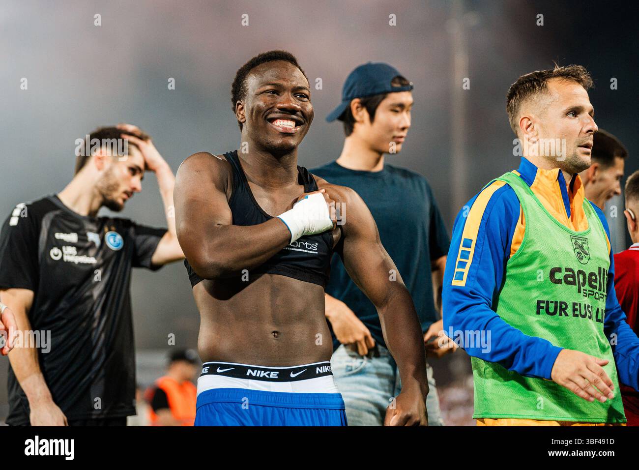 Suhr, Switzerland, May 30th 2025: Nestory Irankunda (66 GC Zürich ...