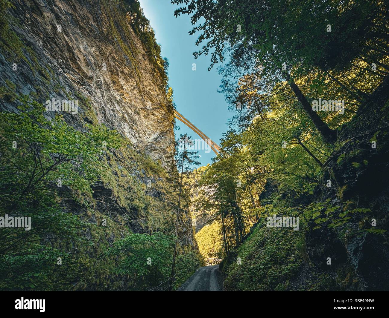 Tamina-Schlucht, Bad Ragaz, Kanton St. Gallen, Schweiz: Eindrucksvolle ...