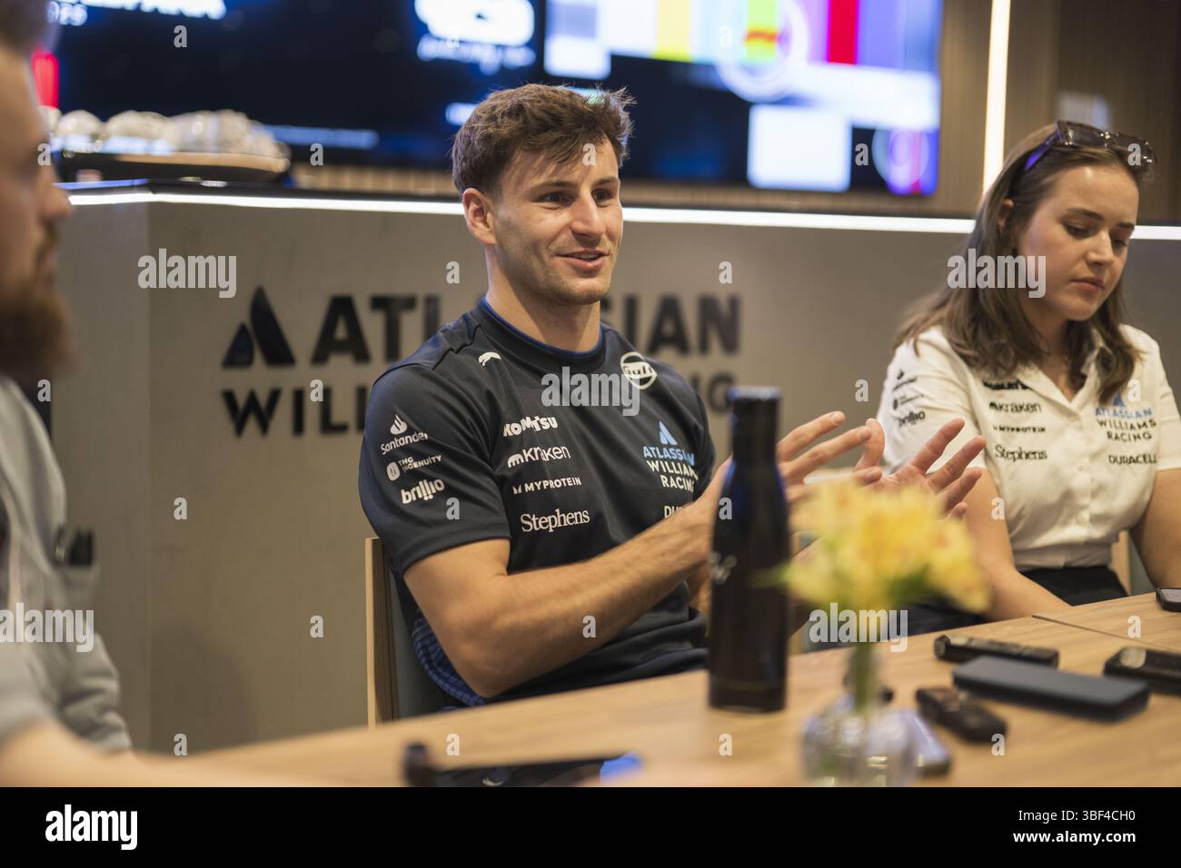 MARTINS Victor (fra), Williams Racing Academy Driver, portrait during ...
