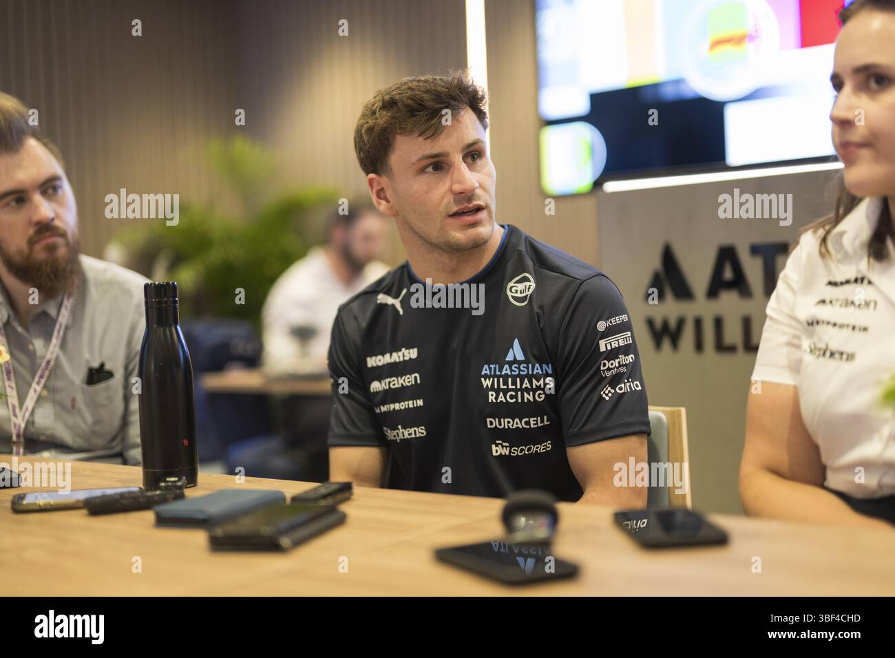MARTINS Victor (fra), Williams Racing Academy Driver, portrait during ...