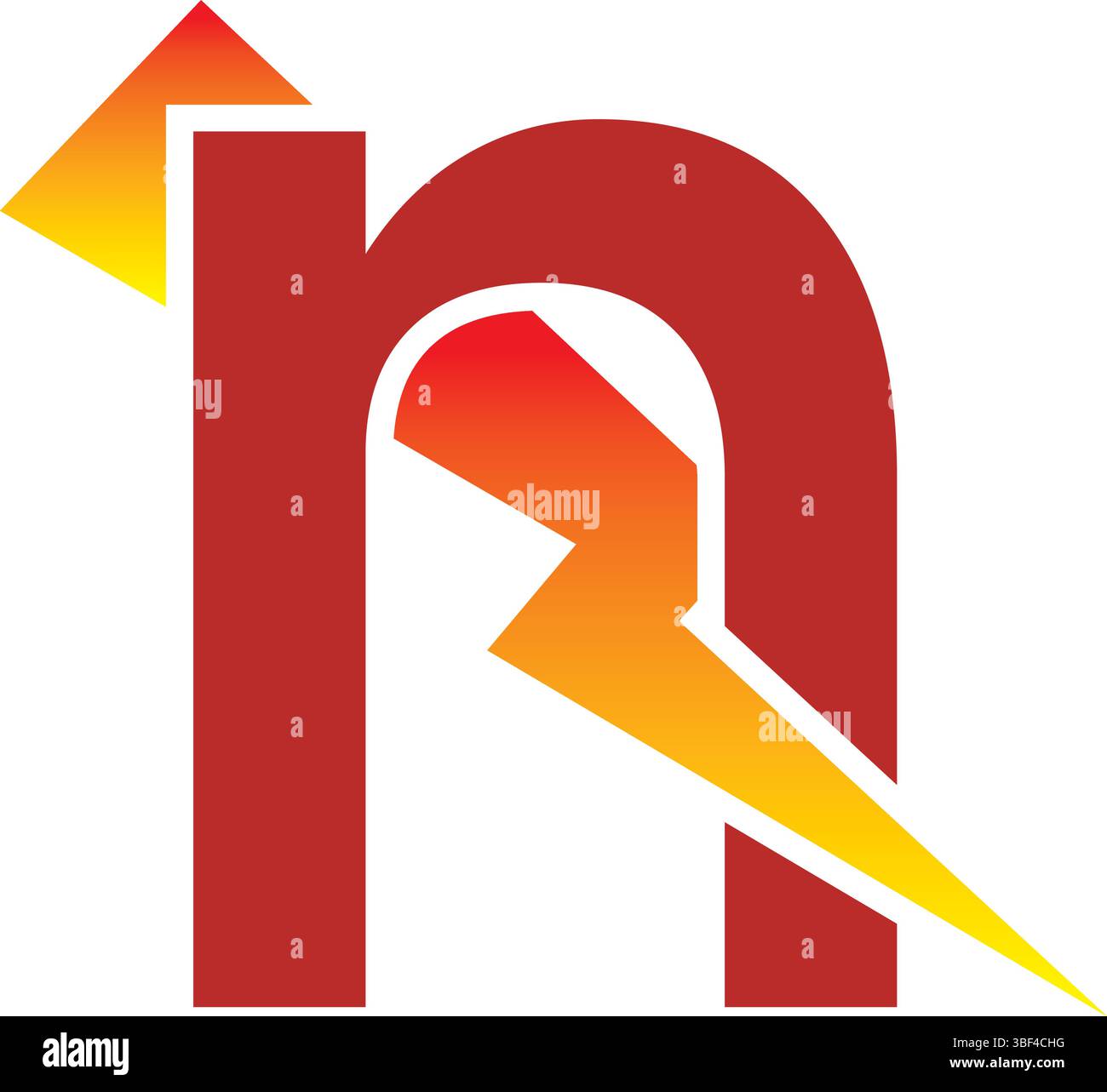 Power n logo hi-res stock photography and images - Alamy