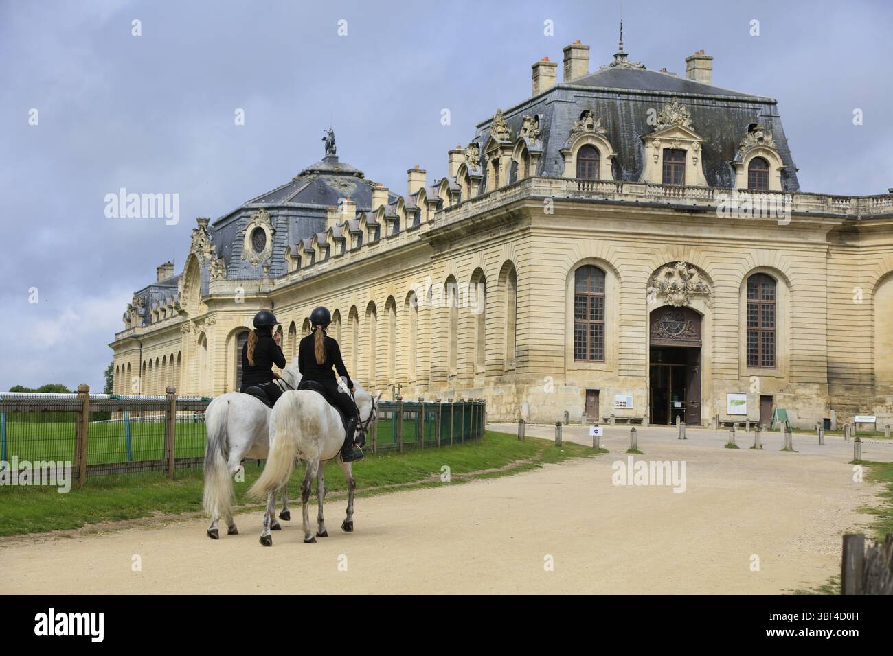 Les Grand Ecuries from the 18th century, one of the largest horse ...