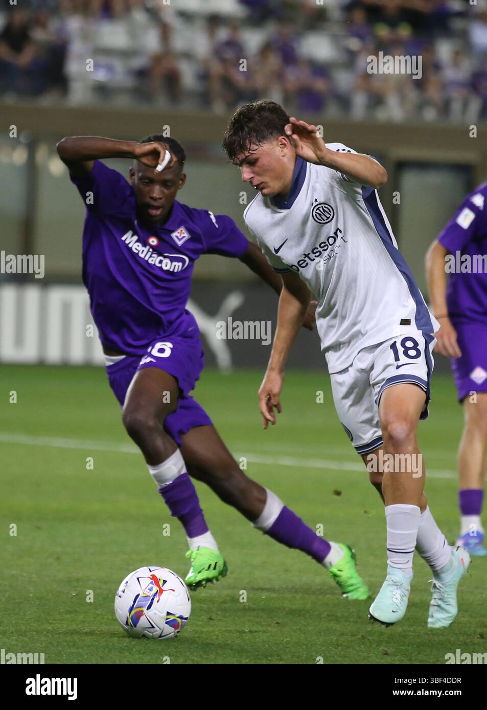 Firenze, Italia. 30th May, 2025. FIiorentina's. Nda Konan Kouadio Inter ...