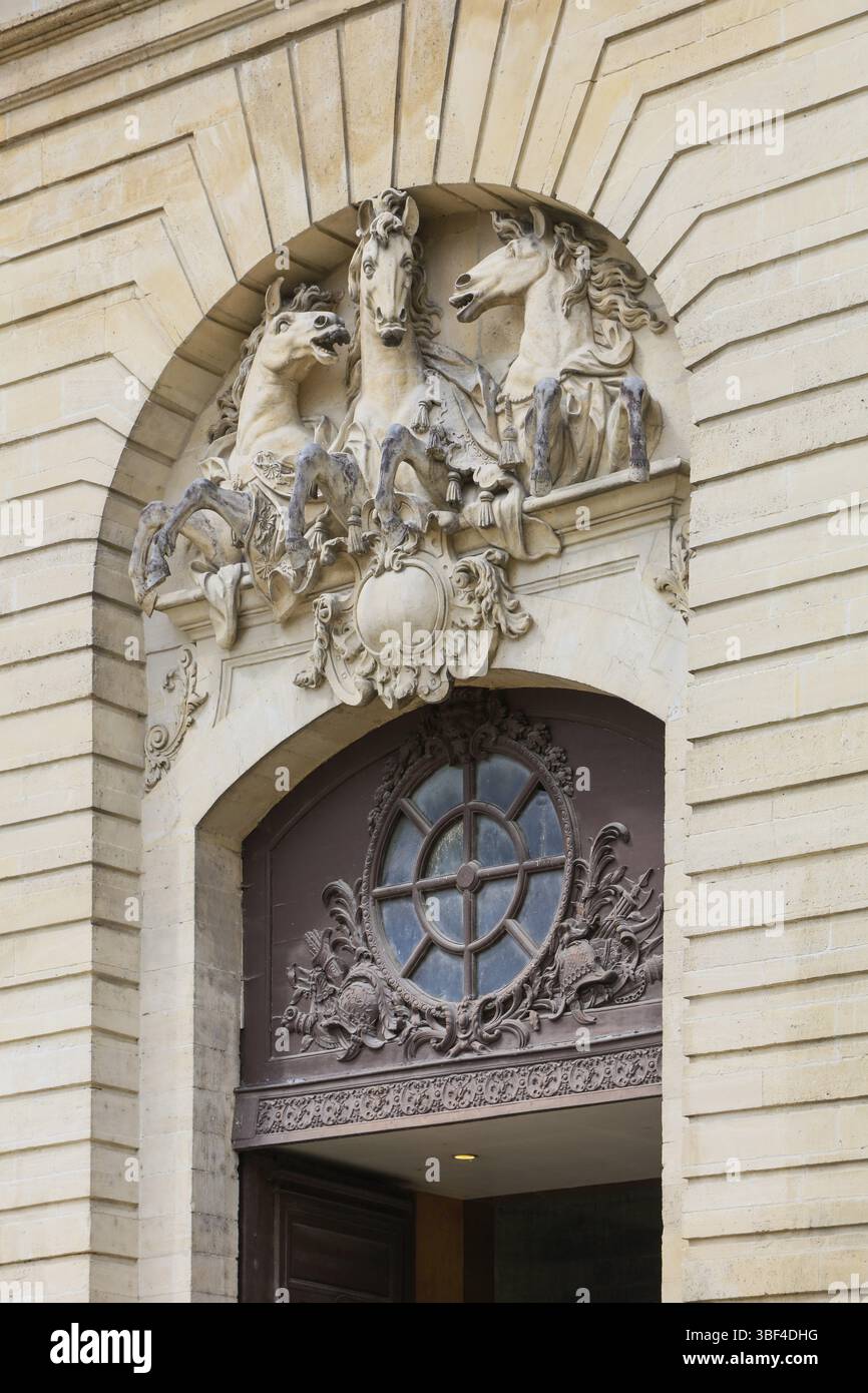 Les Grand Ecuries from the 18th century, one of the largest horse ...