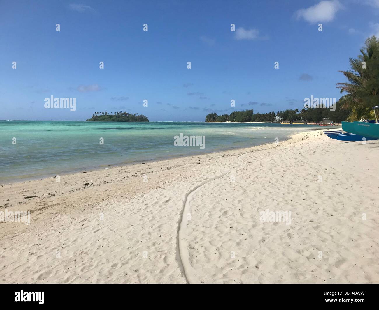Muri Lagoon, Rarotonga, Cook Islands, Polynesia Stock Photo - Alamy