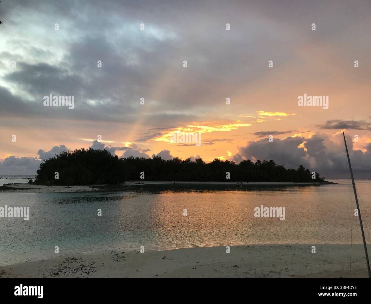Muri Lagoon, Rarotonga, Cook Islands, Polynesia Stock Photo - Alamy