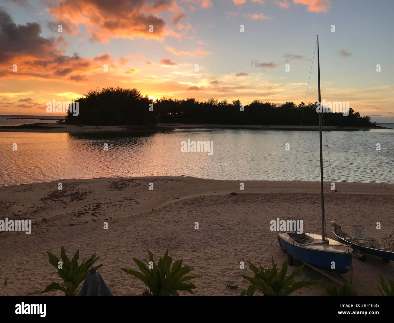 Muri Lagoon, Rarotonga, Cook Islands, Polynesia Stock Photo - Alamy