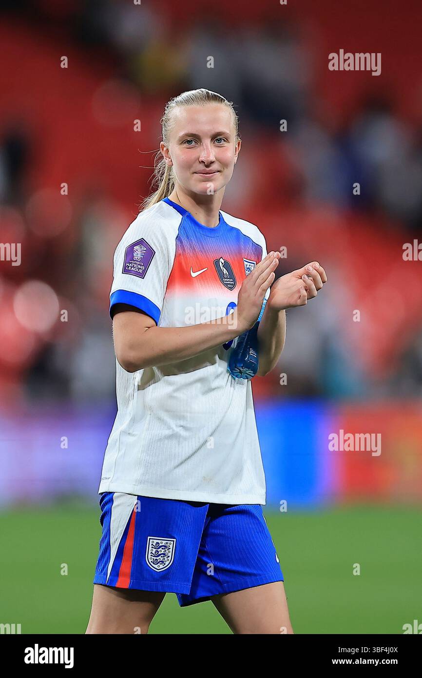 London, UK. 30th May 2025. England v Portugal - UEFA Women’s Nations ...