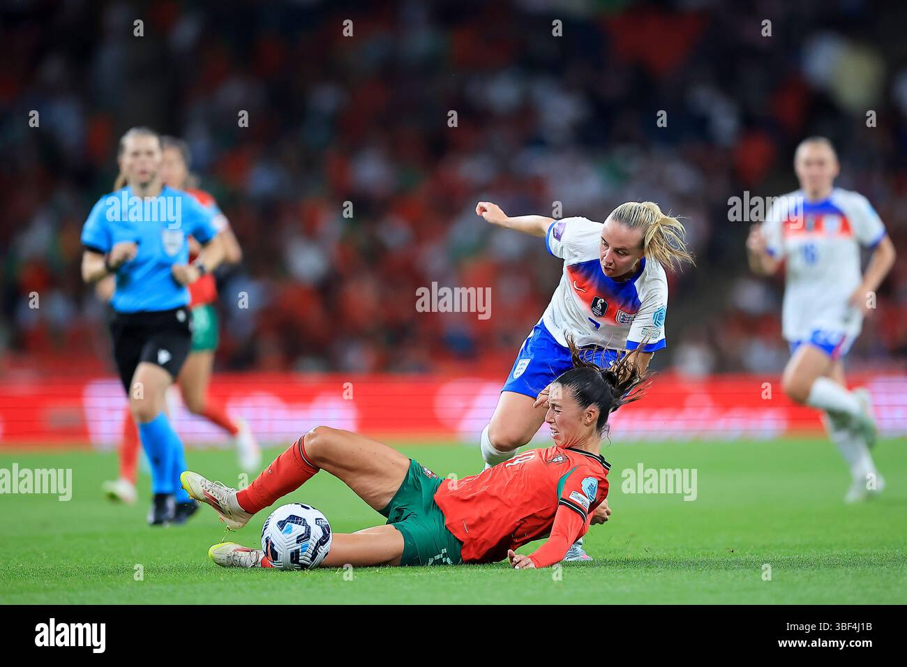 London, UK. 30th May 2025. England v Portugal - UEFA Women’s Nations ...