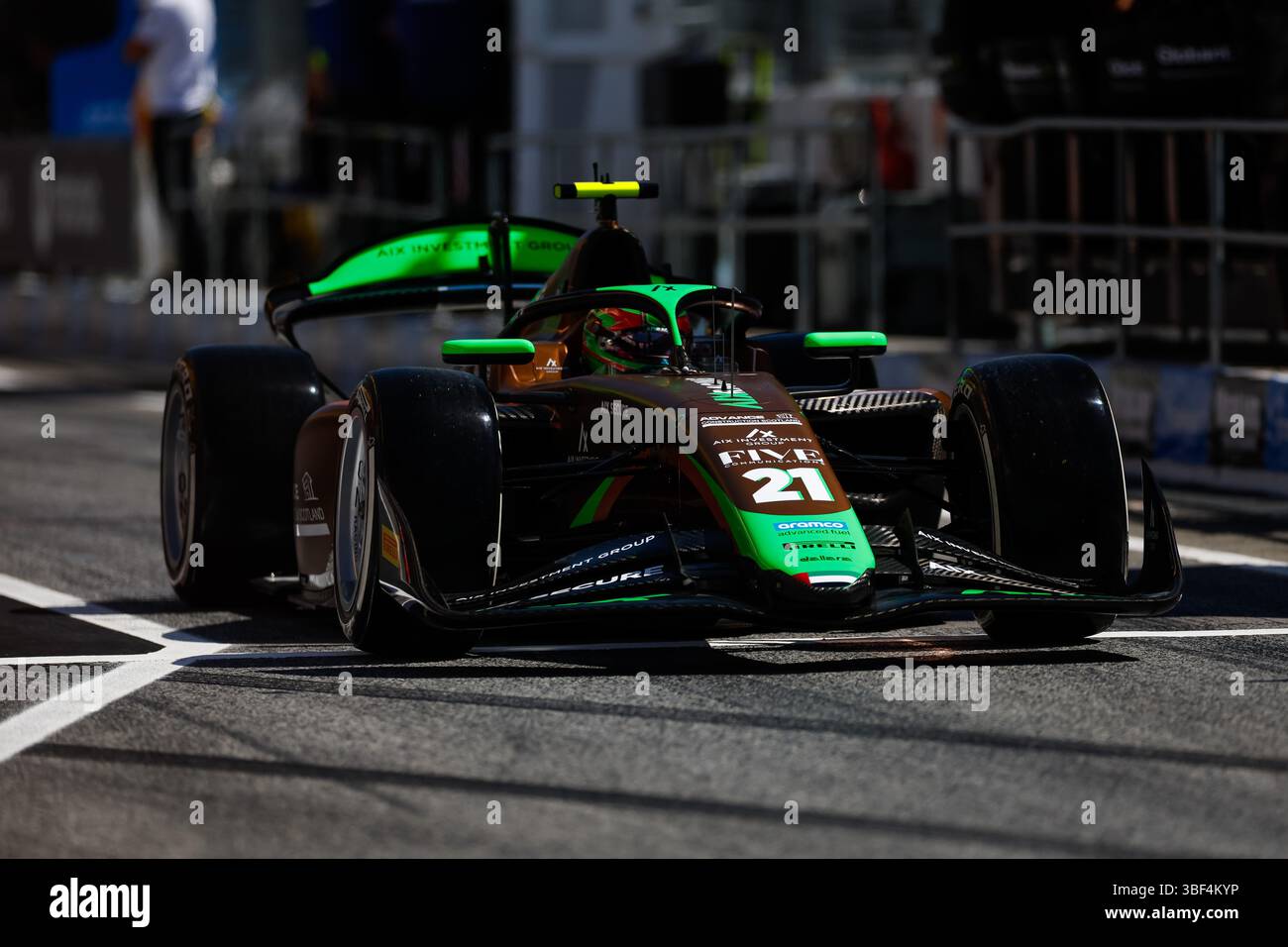 21 SHIELDS Cian (gbr), AIX Racing, Dallara F2 2024, action during the ...
