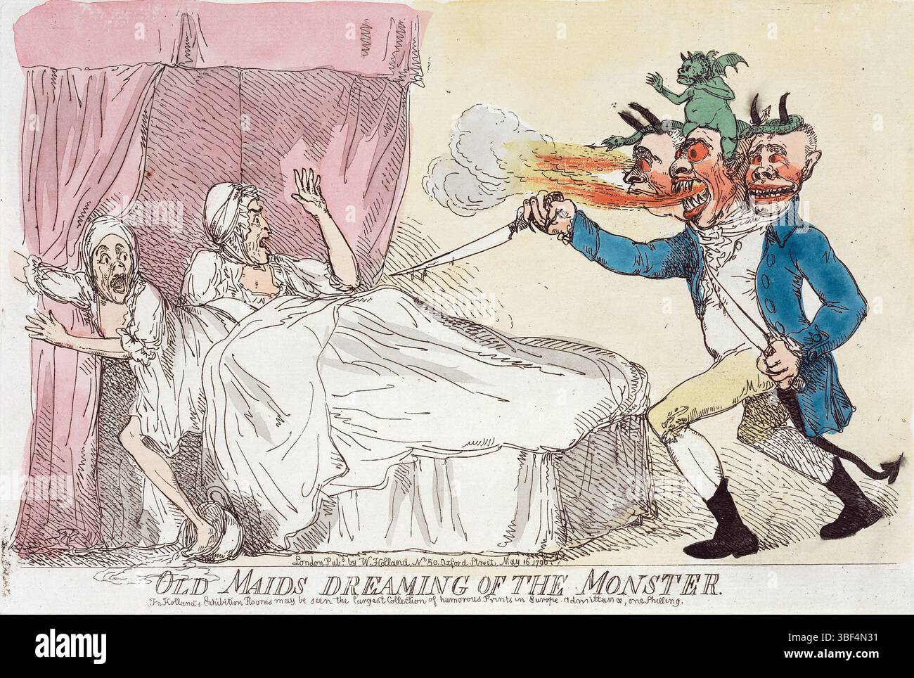 1700s british cartoon hi-res stock photography and images - Alamy