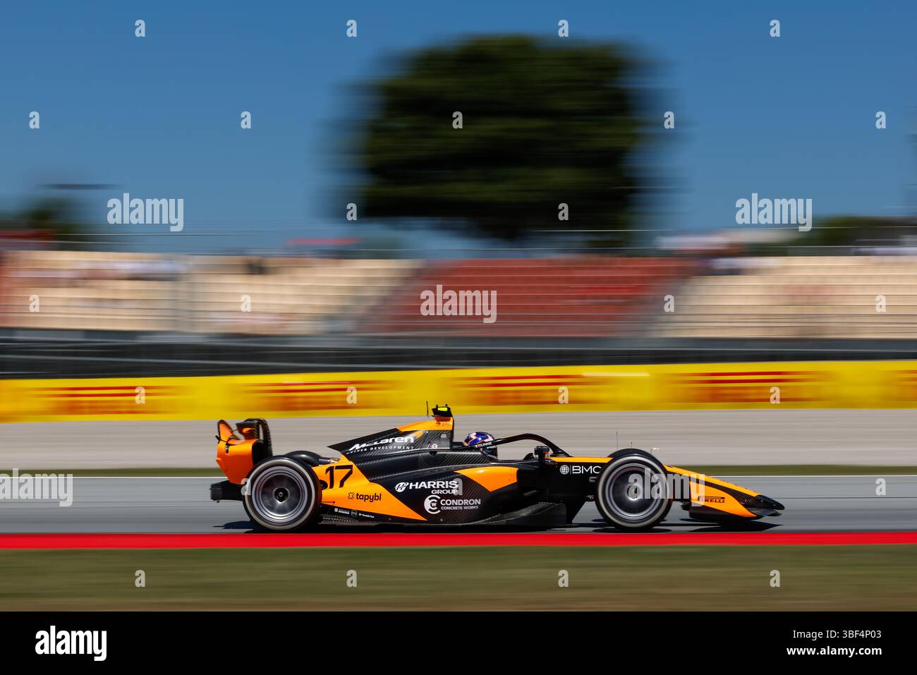 17 DUNNE Alex (irl), Rodin Motorsport, Dallara F2 2024, action during ...