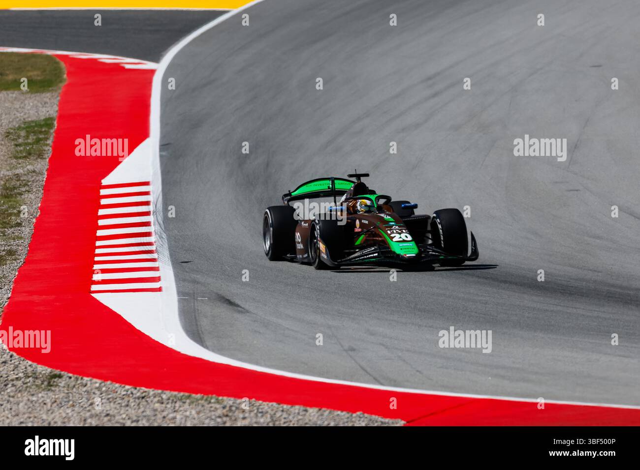 20 DURKSEN Joshua (par), AIX Racing, Dallara F2 2024, action during the ...