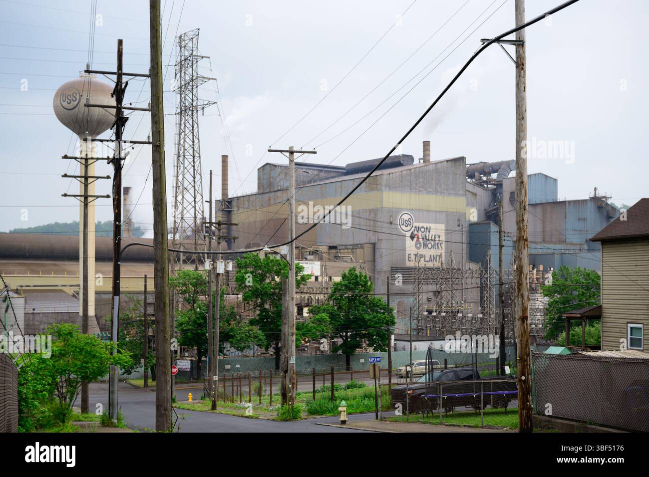 Braddock, USA. 30th May, 2025. Continuous Strand Caster and Basic ...