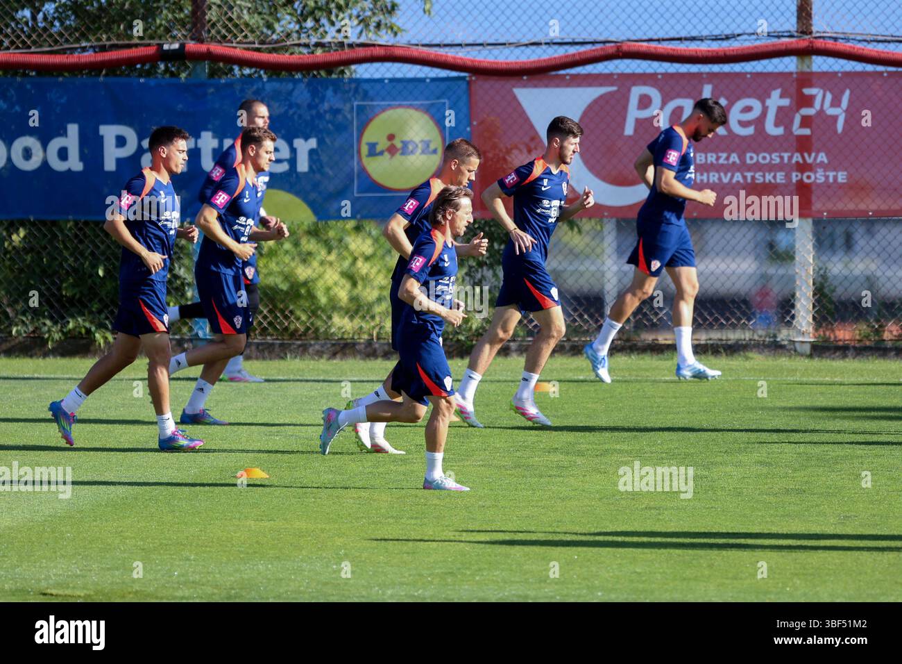 Rijeka, Croatia. 30th May, 2025. Nikola Moro, Josip Stanisic, Luka ...