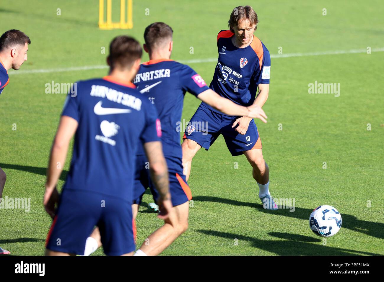 Rijeka, Croatia. 30th May, 2025. Luka Modric of Croatia during the ...