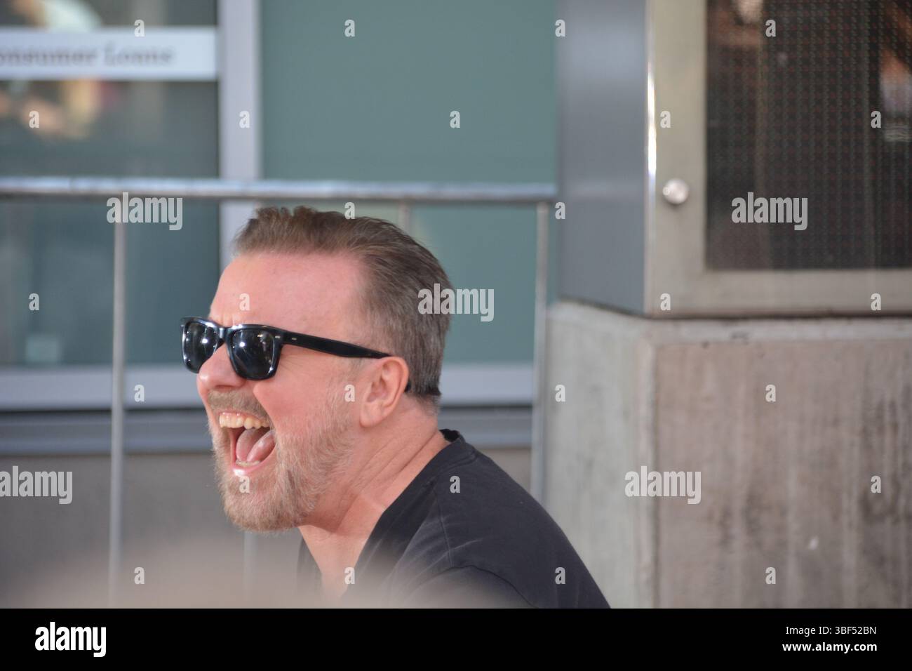 Ricky Gervais attends his Hollywood Walk of Fame Star Ceremony on May ...