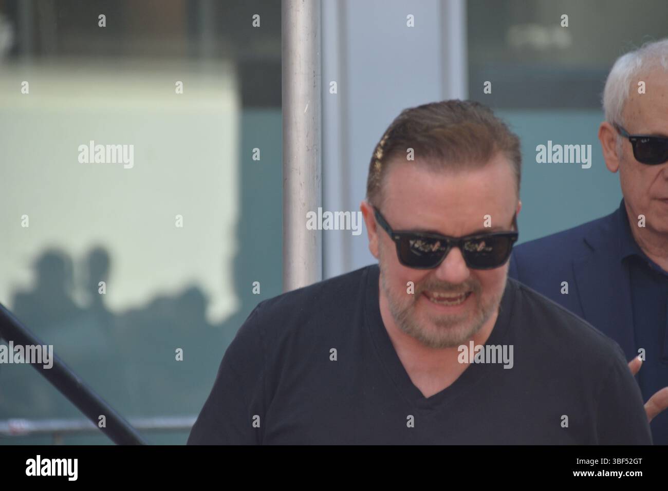 Ricky Gervais and Christopher Guest pose together at Ricky Gervais’s ...