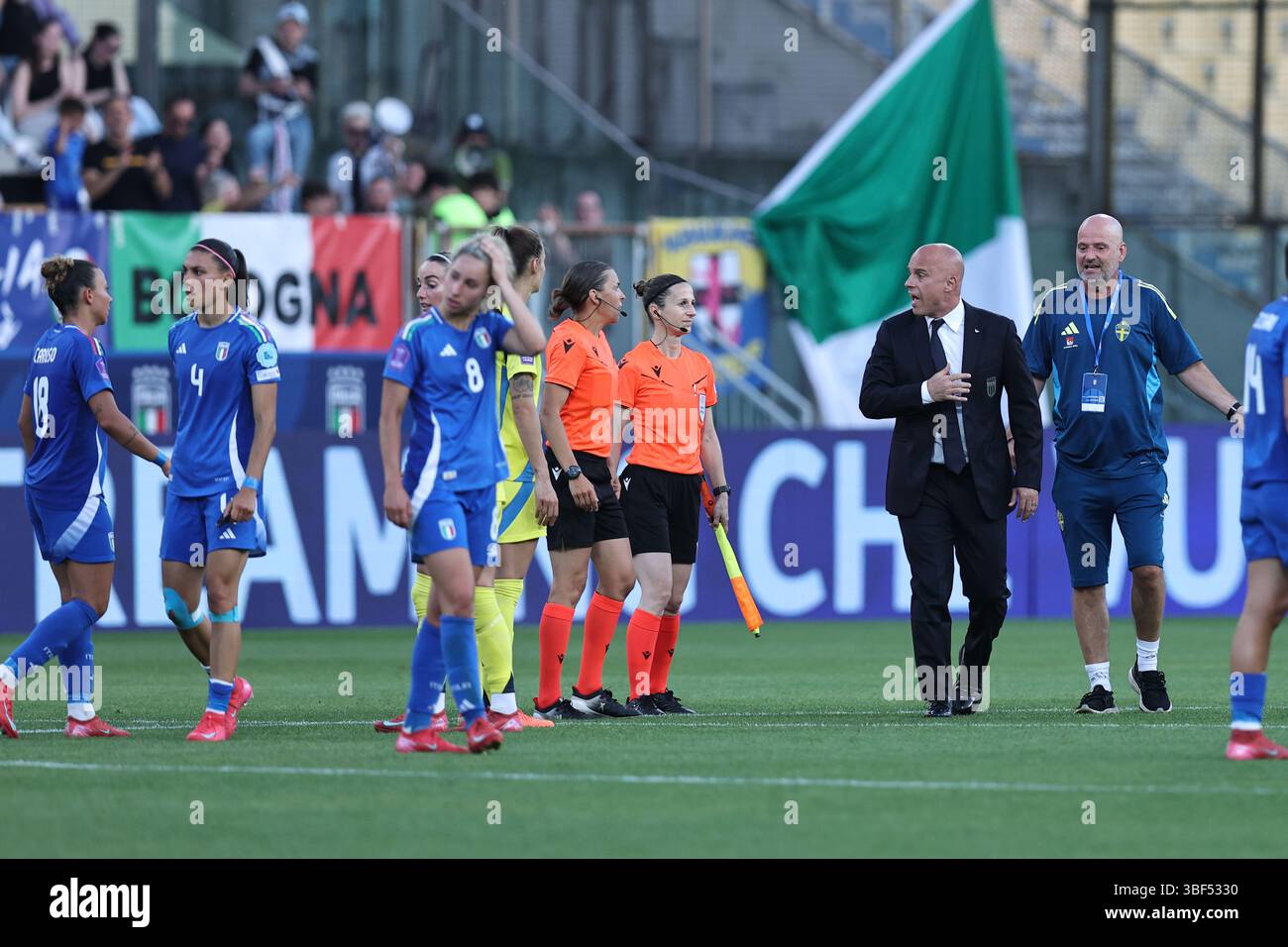 Andrea Soncin Coach (Italy Women) during the UEFA Womens Nations League ...