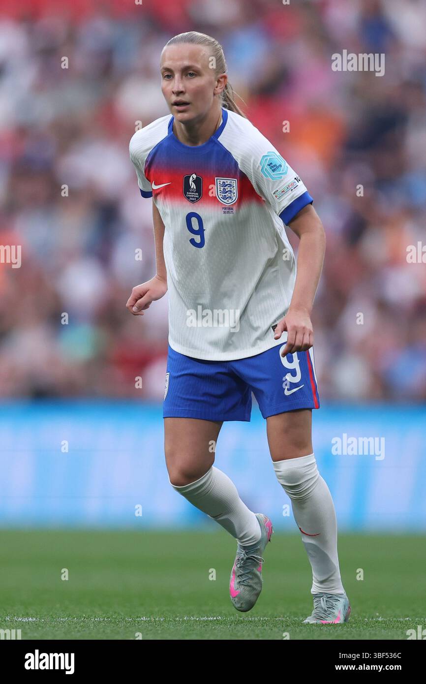 London, UK. 30th May, 2025. Aggie Beever-Jones of the England National ...