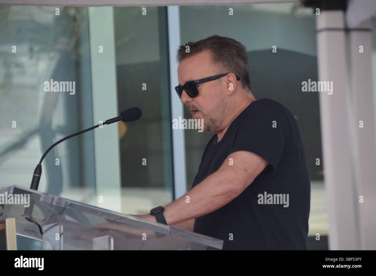 Ricky Gervais attends his Hollywood Walk of Fame Star Ceremony on May ...
