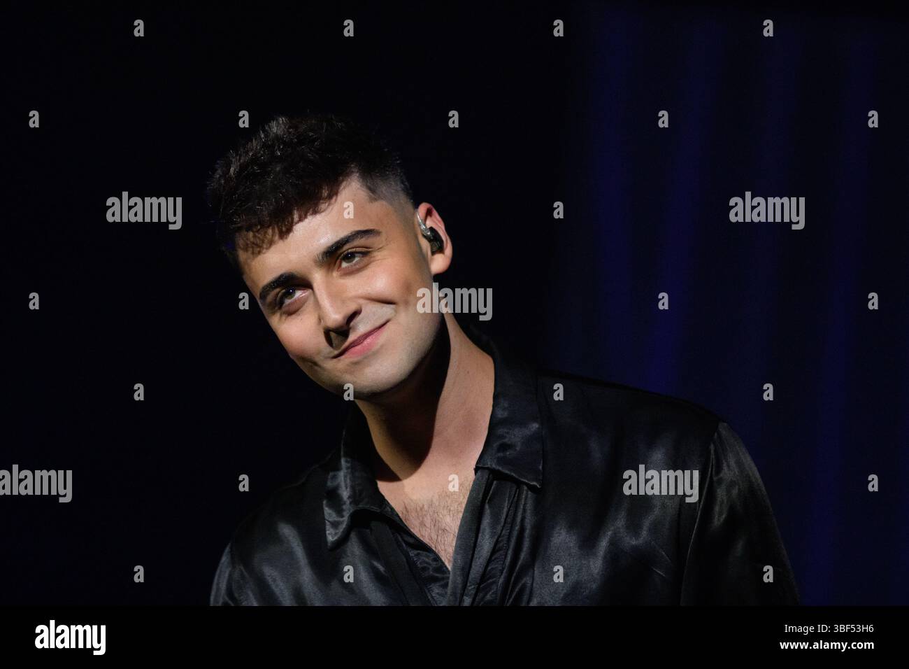 Madrid, Spain. 30th May, 2025. Spanish singer Juanjo Bona performs ...