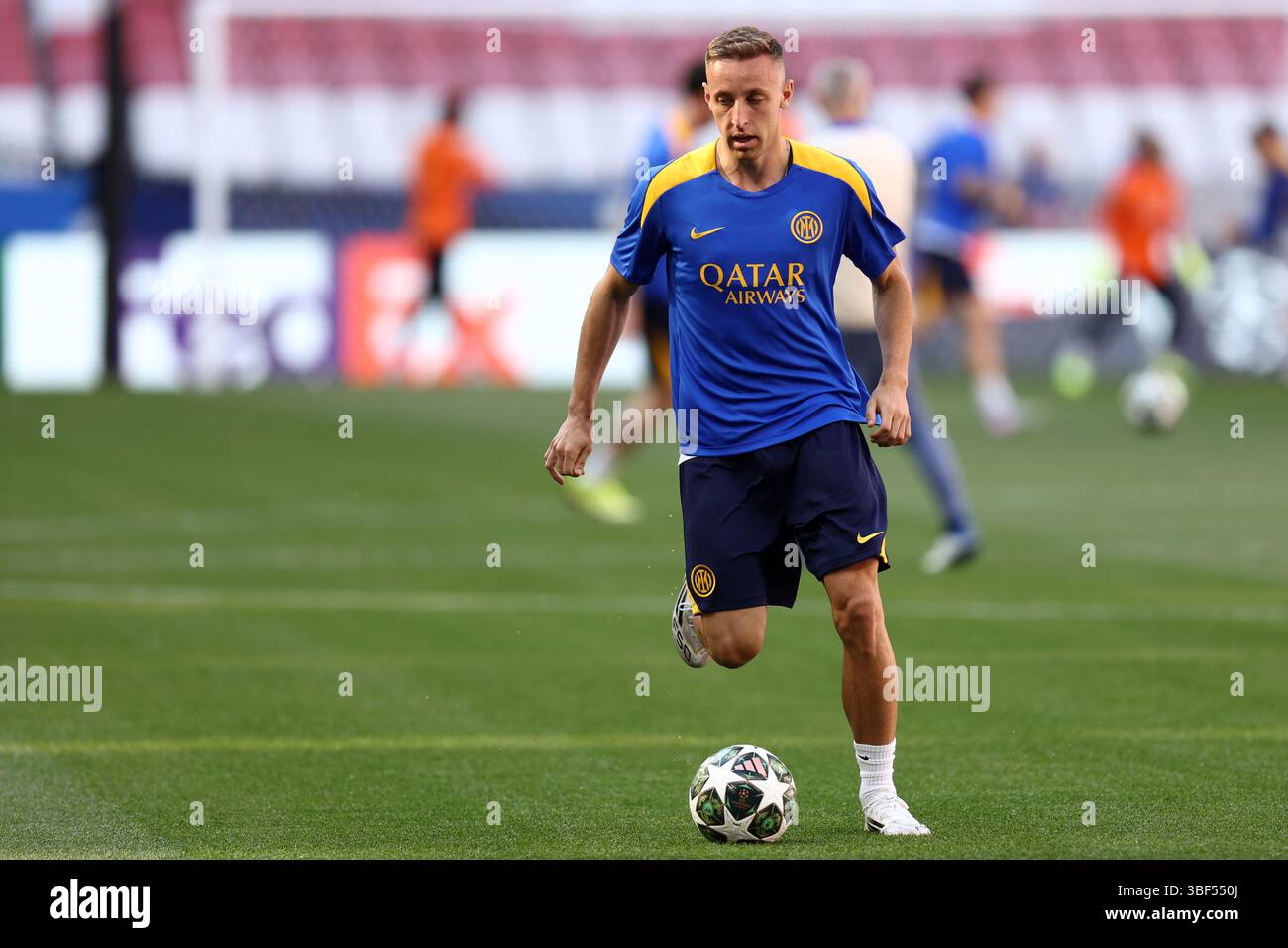 Munich, Germany. 30th May, 2025. Davide Frattesi of Fc Internazionale ...