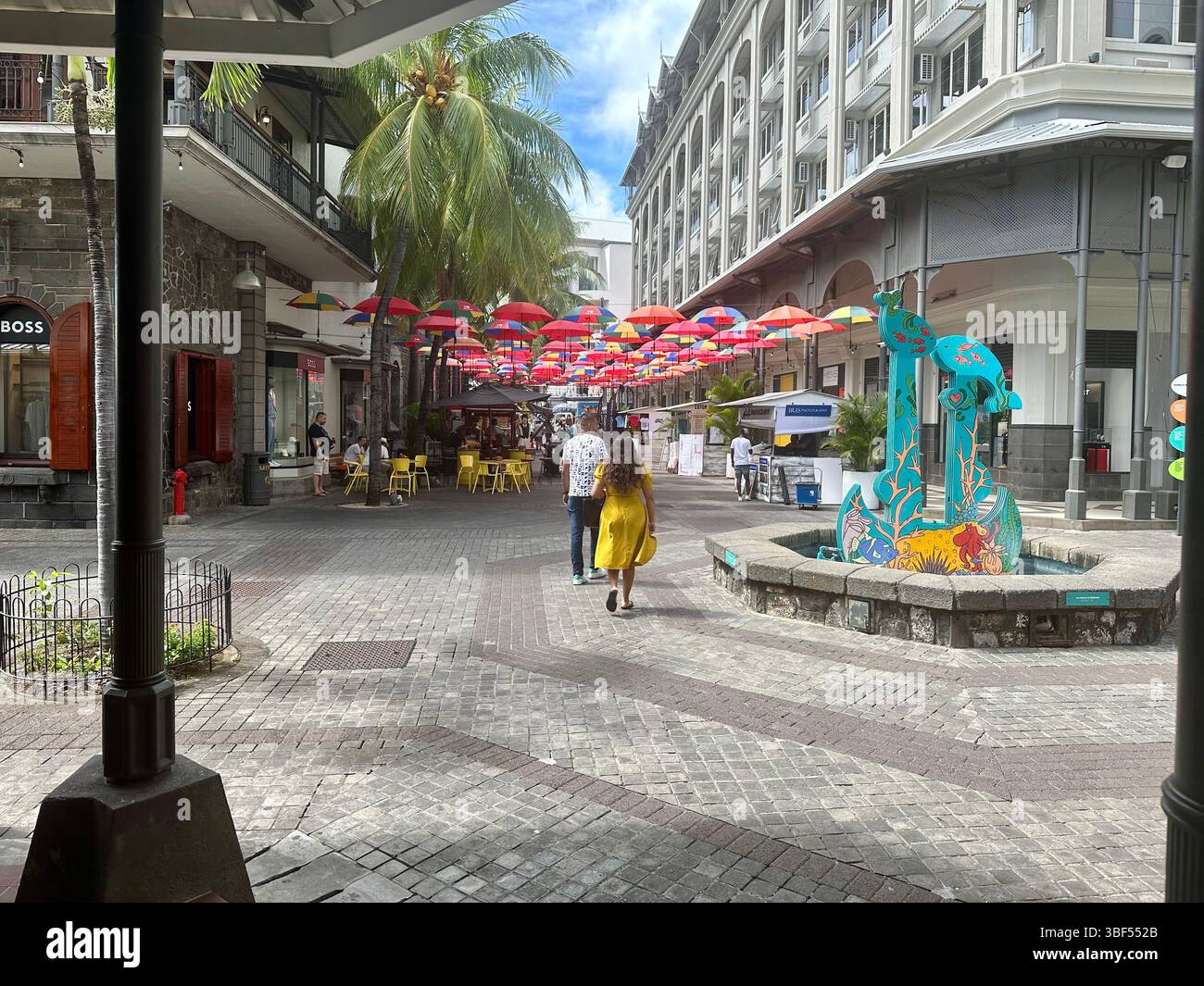 Street Scenes from Port Louis Capital City of Mauritius, Indian Ocean ...