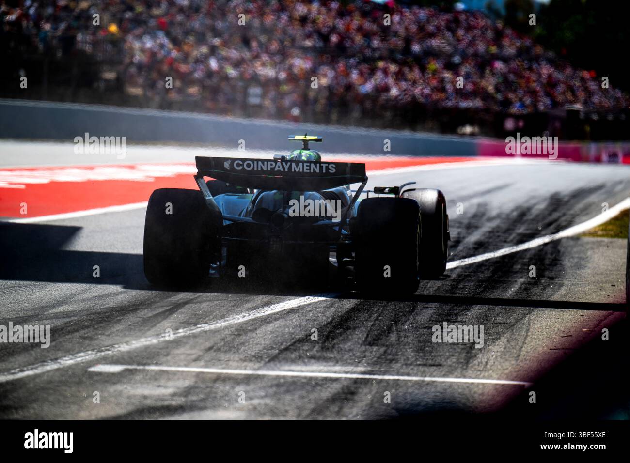 Montmelo, Spain, 30 May 2025, Gabriel Bortoleto, from Brazil competes ...