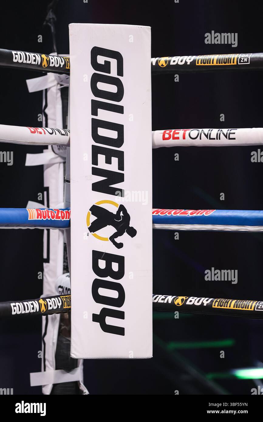 Las Vegas, NV, USA. 30th May, 2025. A photo of the Golden Boy ...