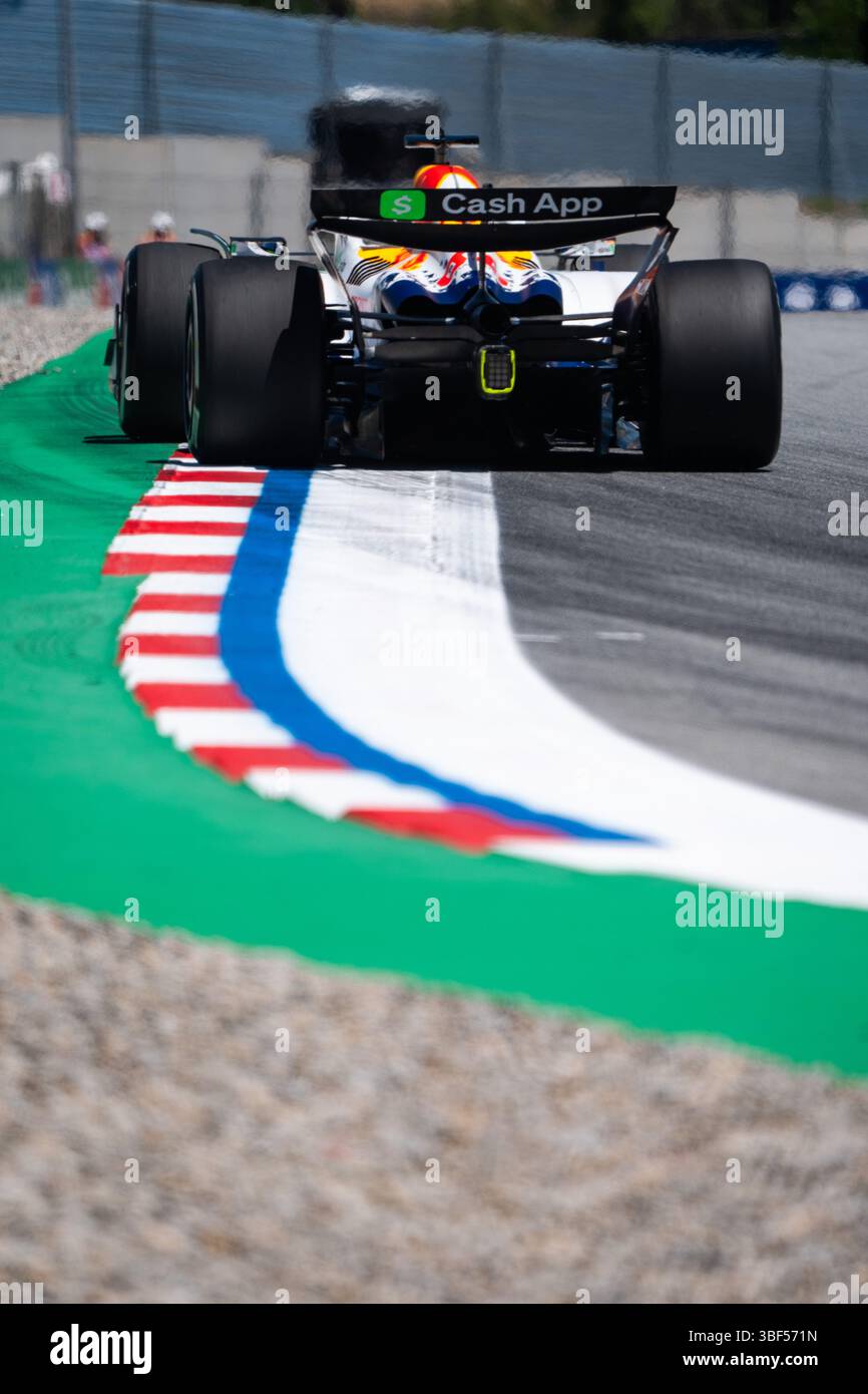 Barcelona, Spain. 30th May, 2025. Visa Cash App Racing Bulls F1 Team's ...