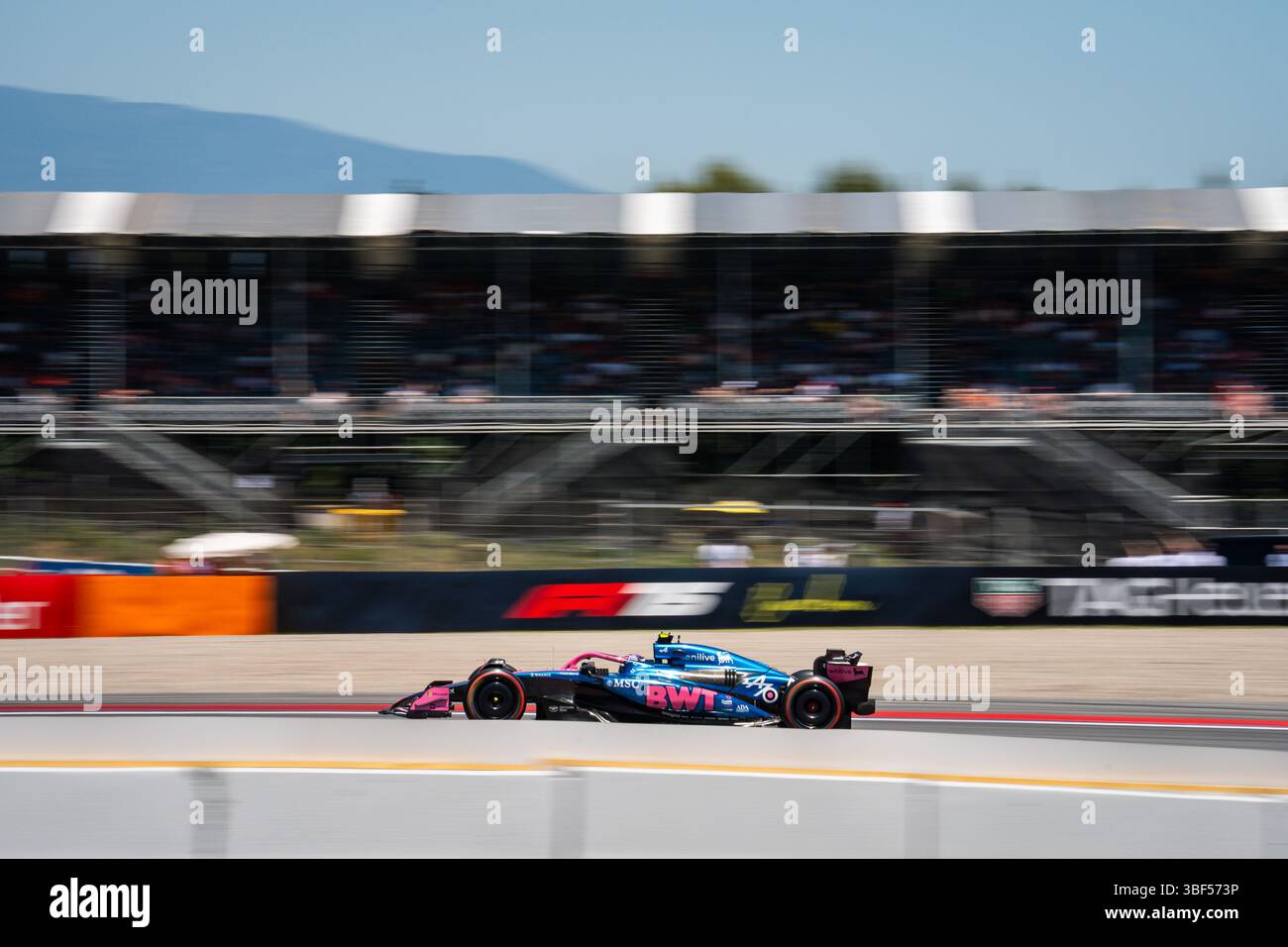 Barcelona, Spain. 30th May, 2025. BWT Alpine F1 Team's argentine driver ...