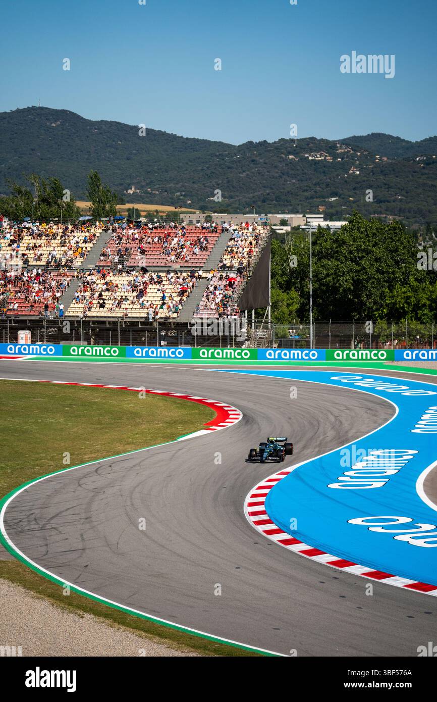 Barcelona, Spain. 30th May, 2025. Aston Martin Aramco F1 Team's Spanish ...