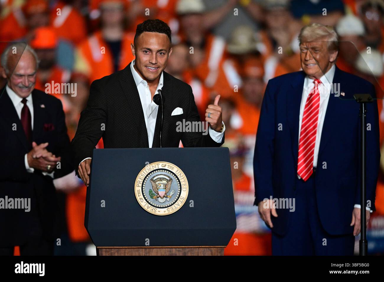 Pittsburgh Steelers Miles Killebrew speaks as former Pittsburgh ...