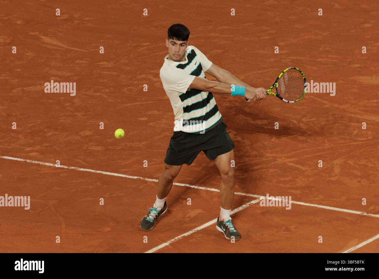 Carlos Alcaraz of Spain during the Roland-Garros 2025, French Open ...