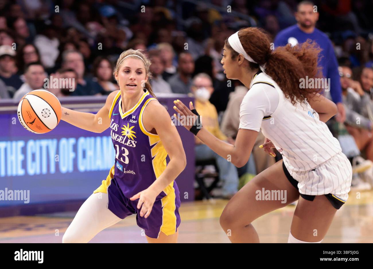 LOS ANGELES, CA - MAY 25: Los Angeles Sparks guard Sarah Ashlee Barker ...