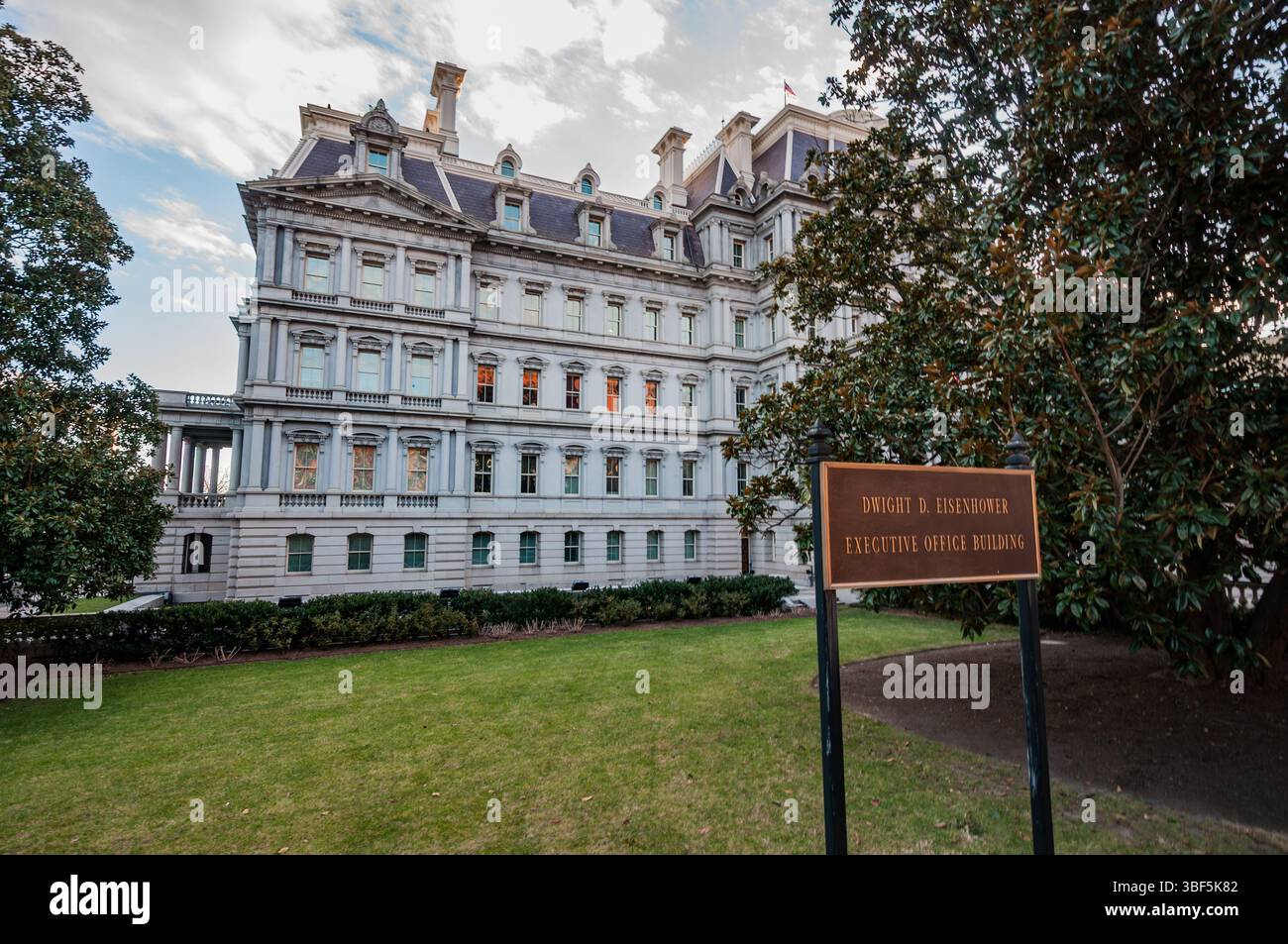 The Dwight D Eisenhower Executive Office Building, Washington DC Stock ...