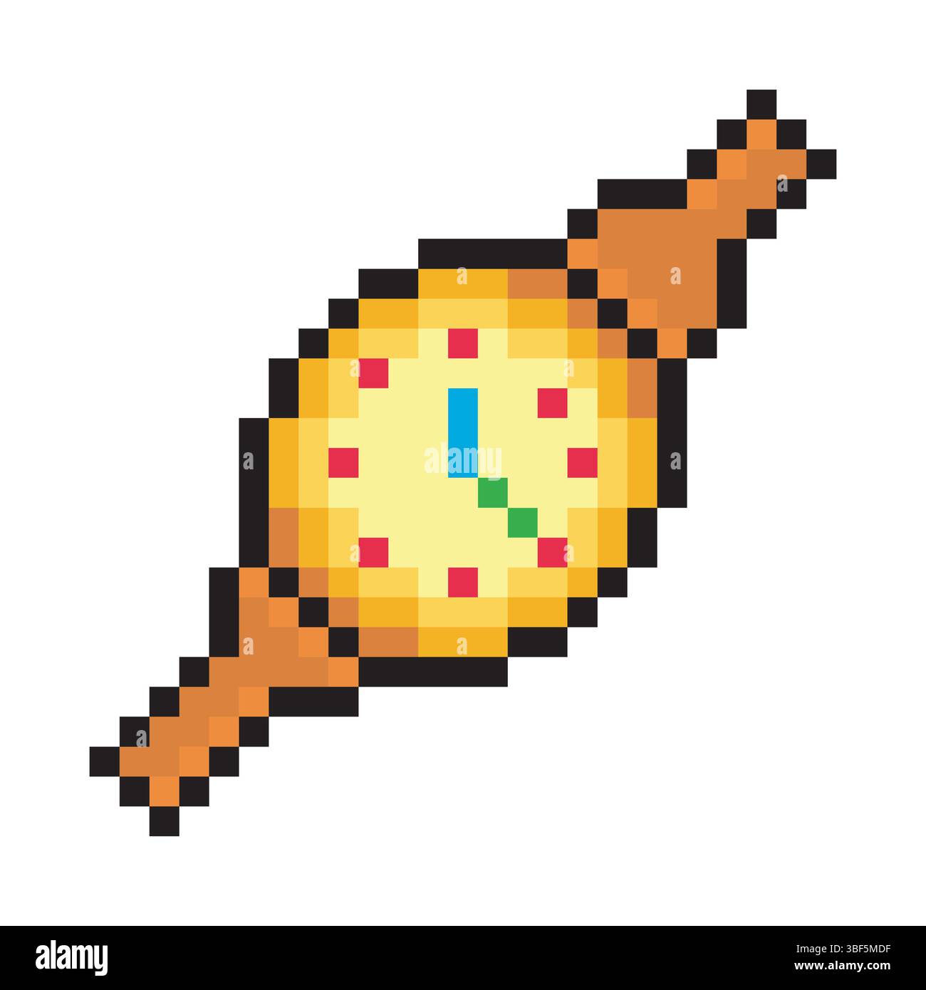 Man in clock art Cut Out Stock Images & Pictures - Alamy