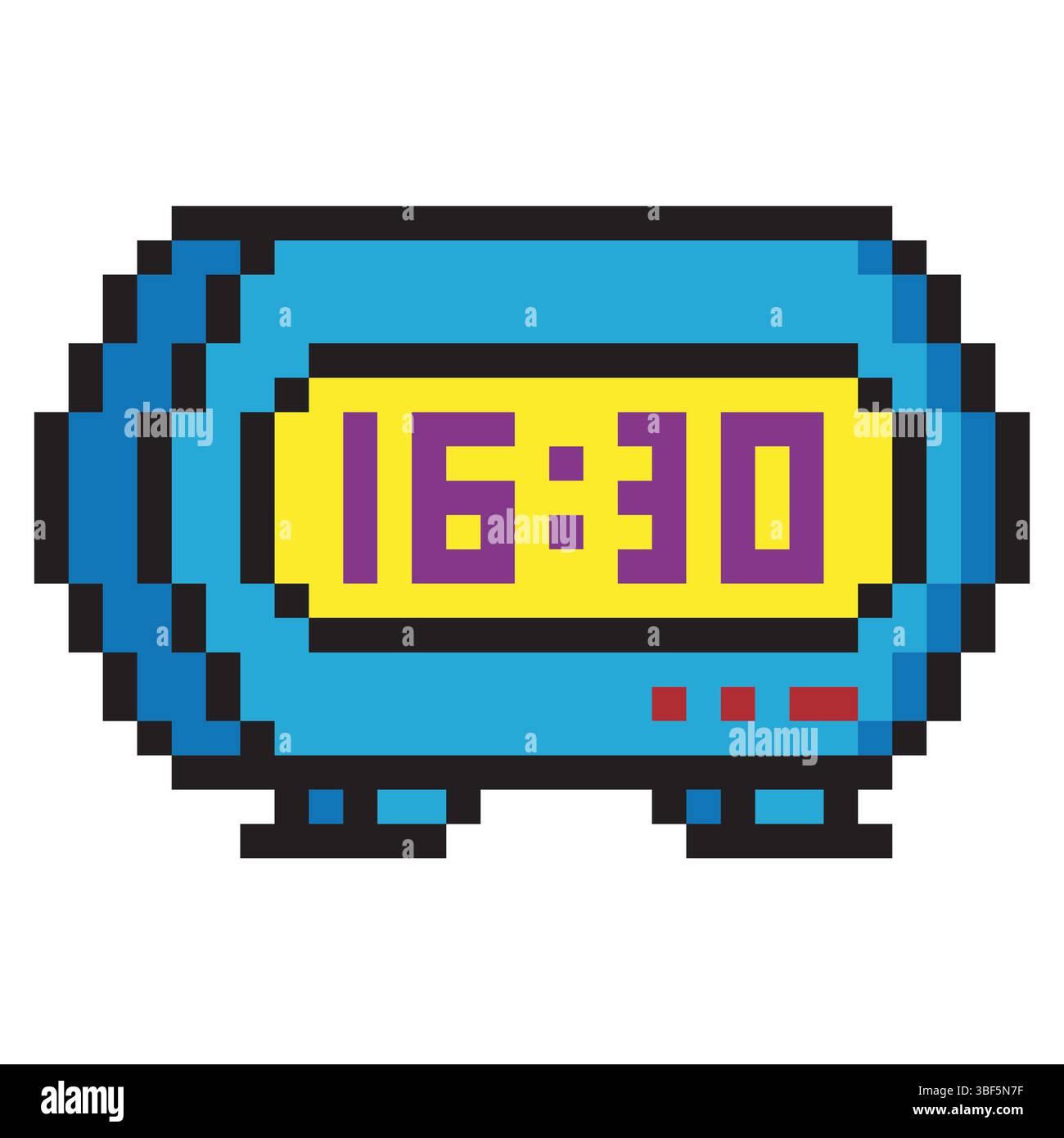 Digital watch icon cartoon Stock Vector Images - Alamy