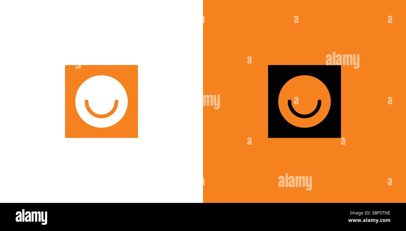 Simple and fun box logo design Stock Vector Image & Art - Alamy