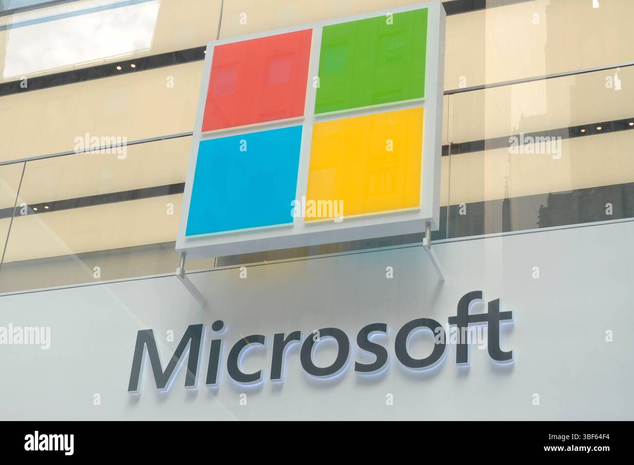 New York, United States. 30th May, 2025. A Microsoft Experience Center ...