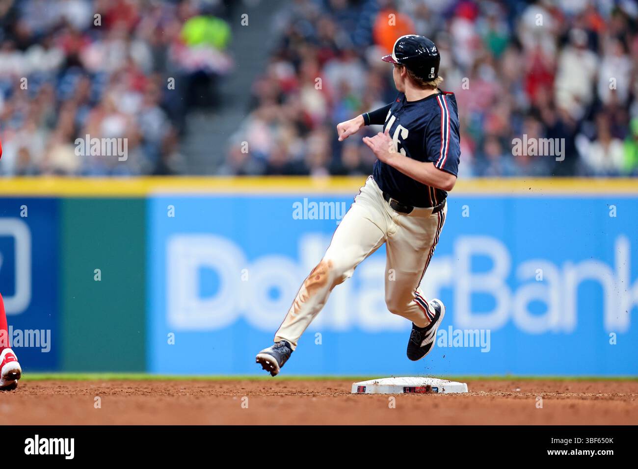 CLEVELAND, OH - MAY 30: Cleveland Guardians designated hitter Kyle ...