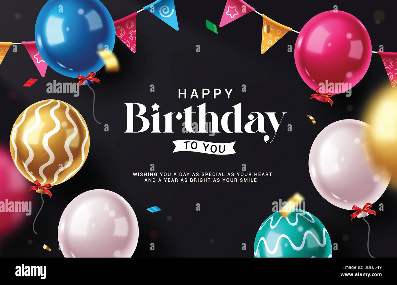 Happy birthday background clipart design. Birthday greeting and wishes ...