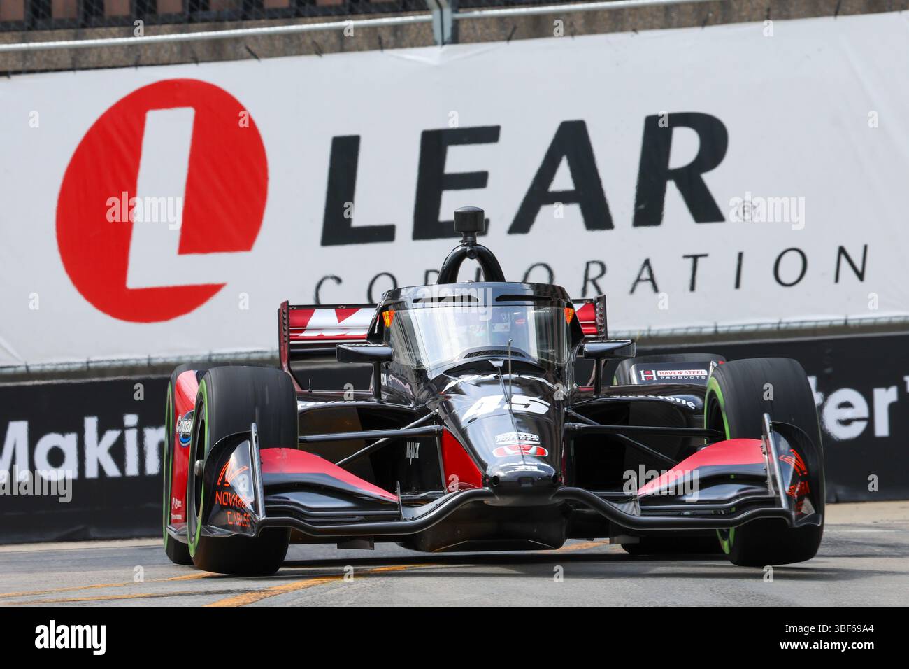 May 30th, 2025: Rahal Letterman Lanigan driver Louis Foster (45) drives ...