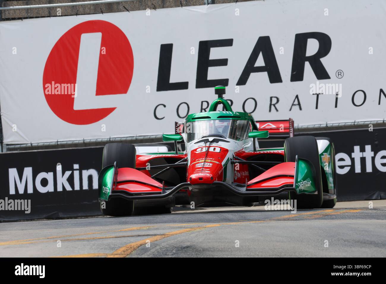 May 30th, 2025: PREMA Racing driver Callum Ilott (90) drives during ...