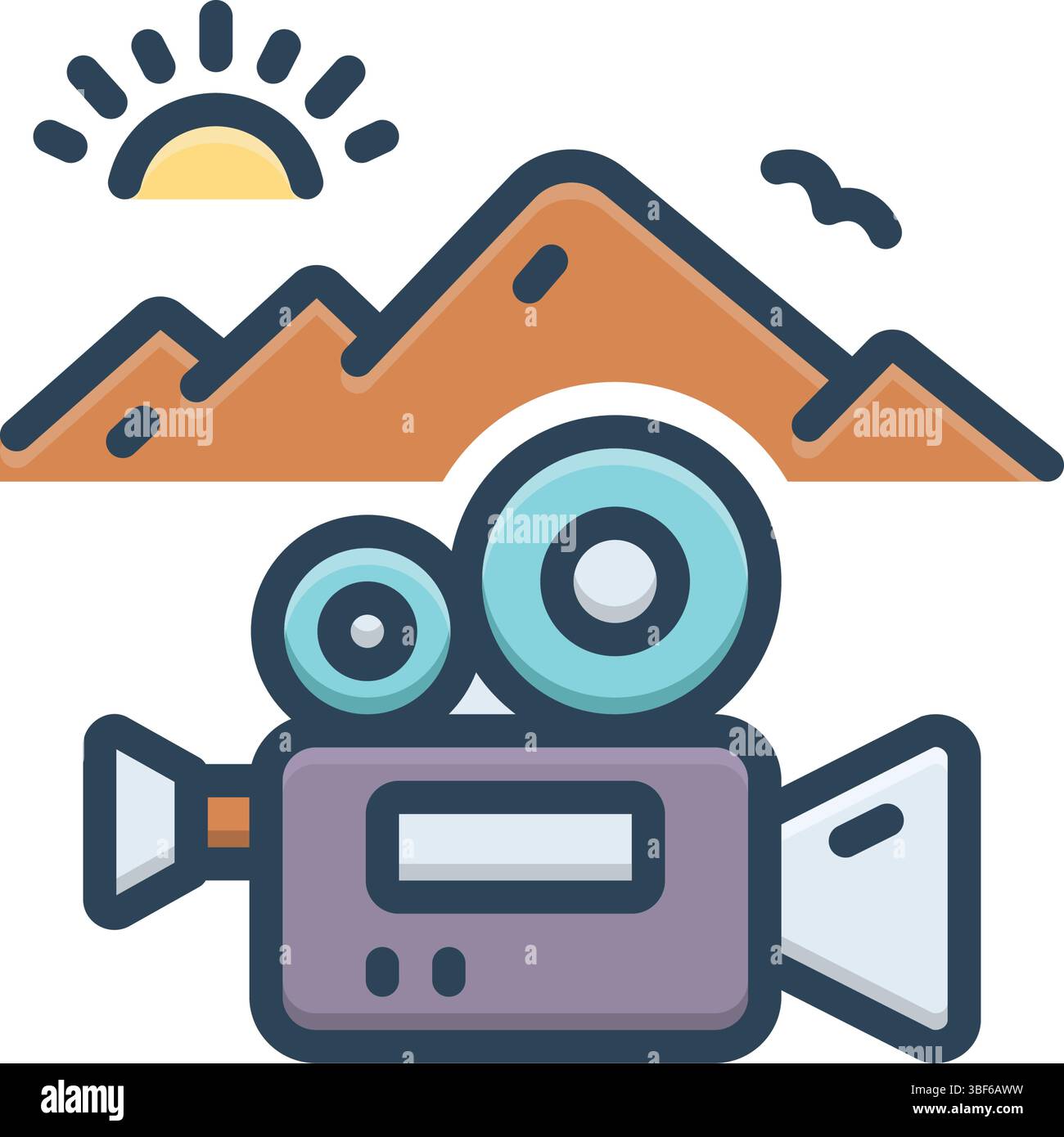 Icon documentary broadcast hi-res stock photography and images - Alamy