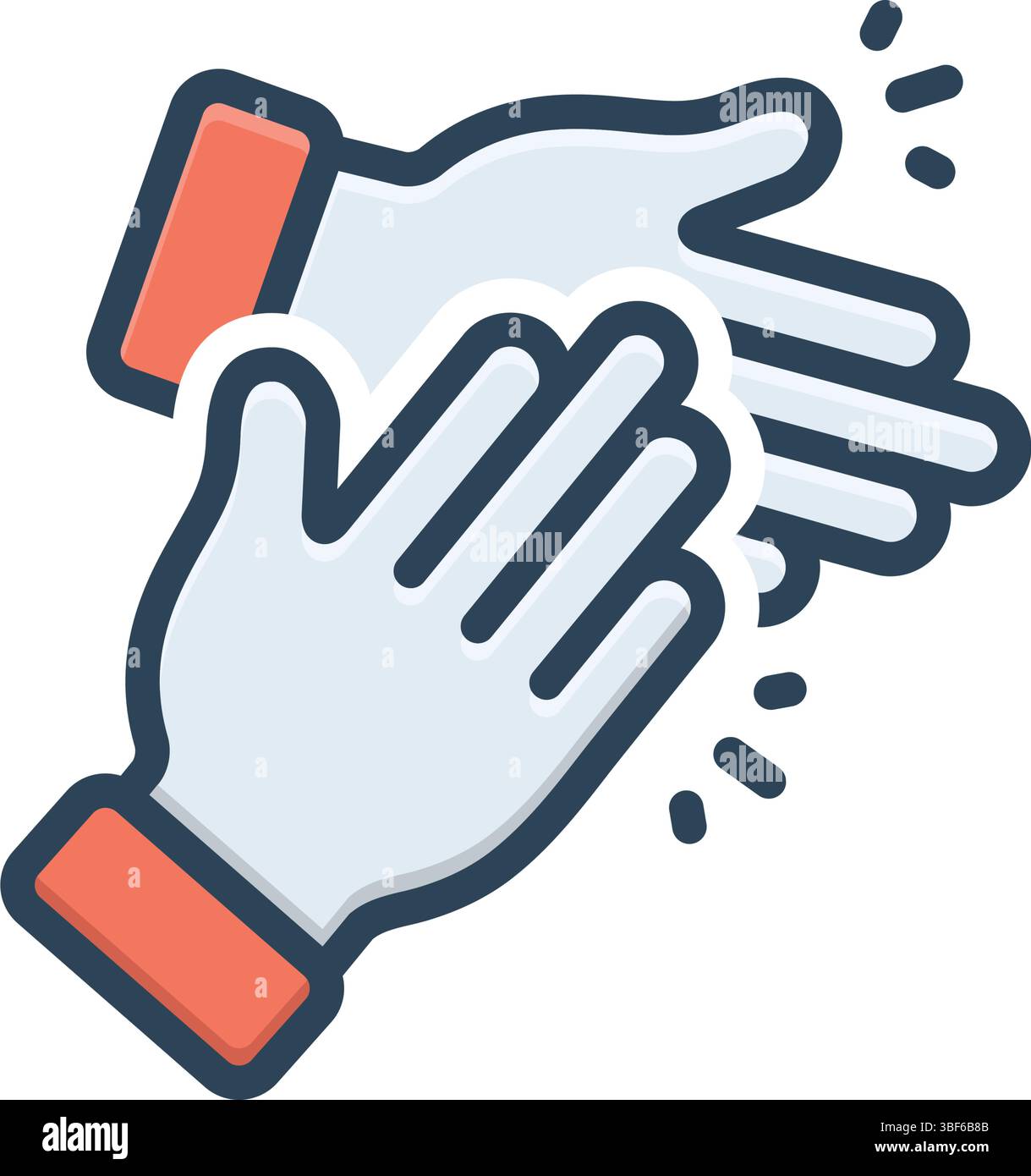 Clap clapping Stock Vector Images - Alamy