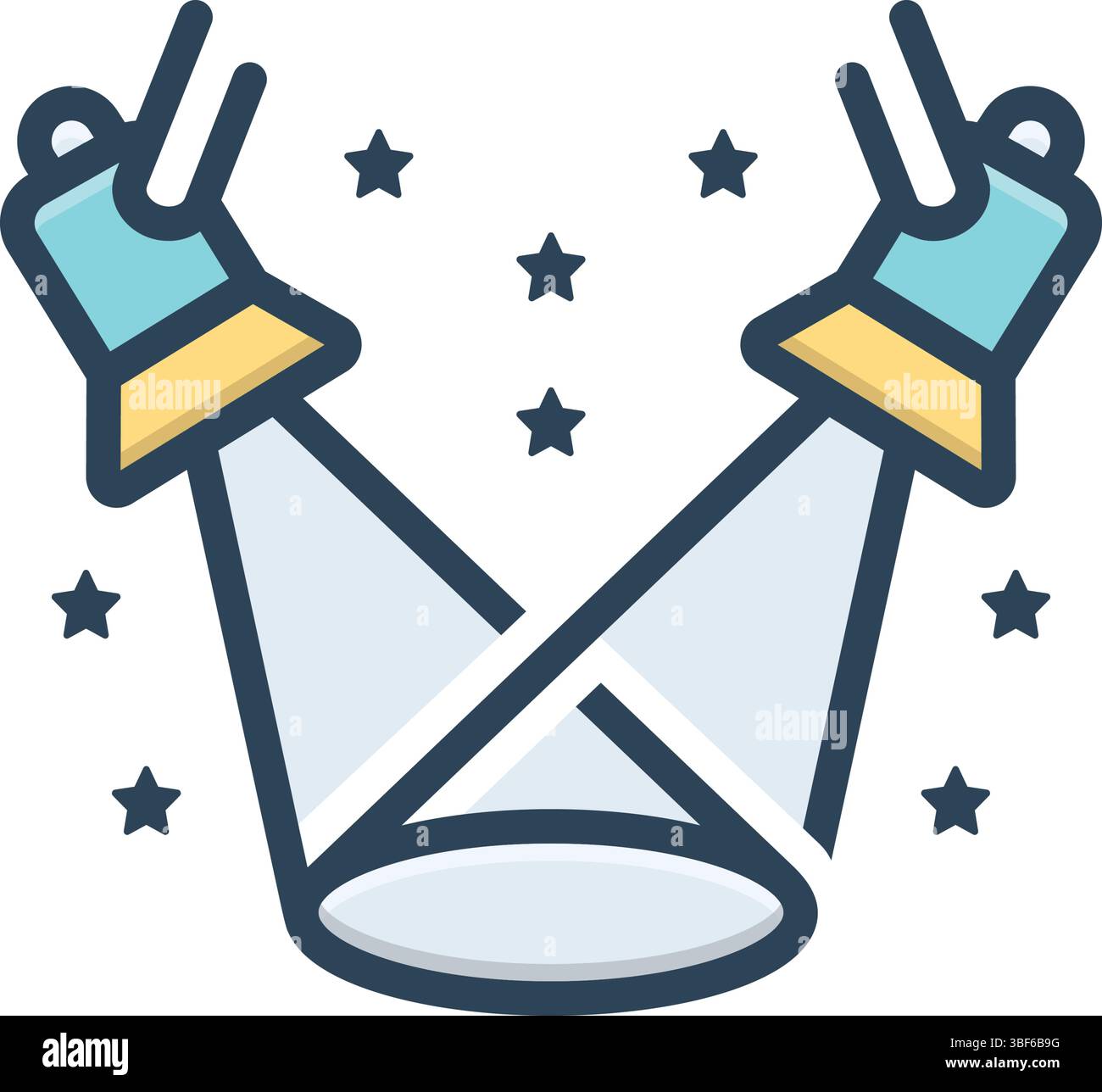 Icon for spotlight, limelight Stock Vector Image & Art - Alamy