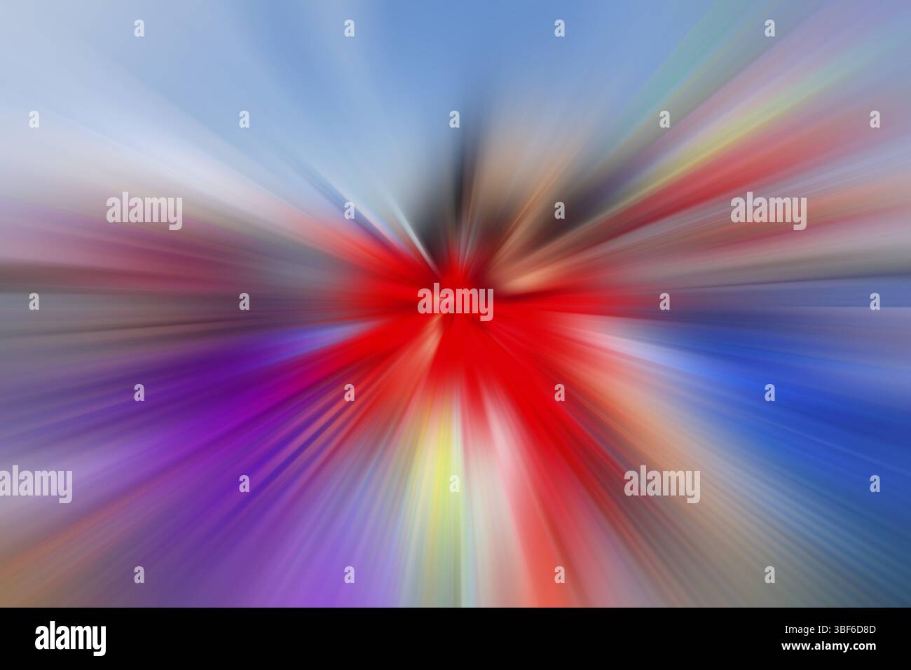 Dynamic lines of light. Light from central point Stock Photo - Alamy